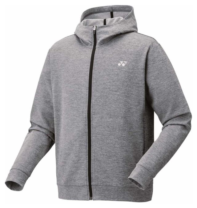 ヨネックス YO-51059-010-L ユニセックス ニットウォームアップパーカー（グレー・サイズ：L）YONEX[YO51059010L] 返品種別A