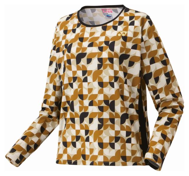 ヨネックス YO-20905-183-M レディース ゲームシャツ（ロングスリーブ）（キャメル・サイズ：M）YONEX[YO20905183M] 返品種別A