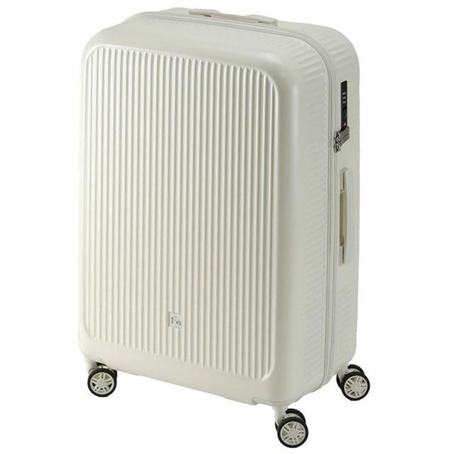 エンドー鞄 1-512-CRM FREQUENTER　アウラ スーツケース 4輪キャリーM 59cm(クリーム)フリクエンター[1512CRM] 返品種別B
