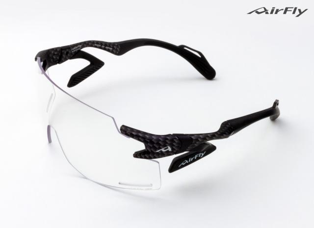 AirFly(エアフライ) AF-301C-33BK ユニセックスモデル サングラス AF-301 C-33BK(フレームカラー・カーボンスタイル/レンズ・調光グレー)[AF301C33BKエアフライ] 返品種別A