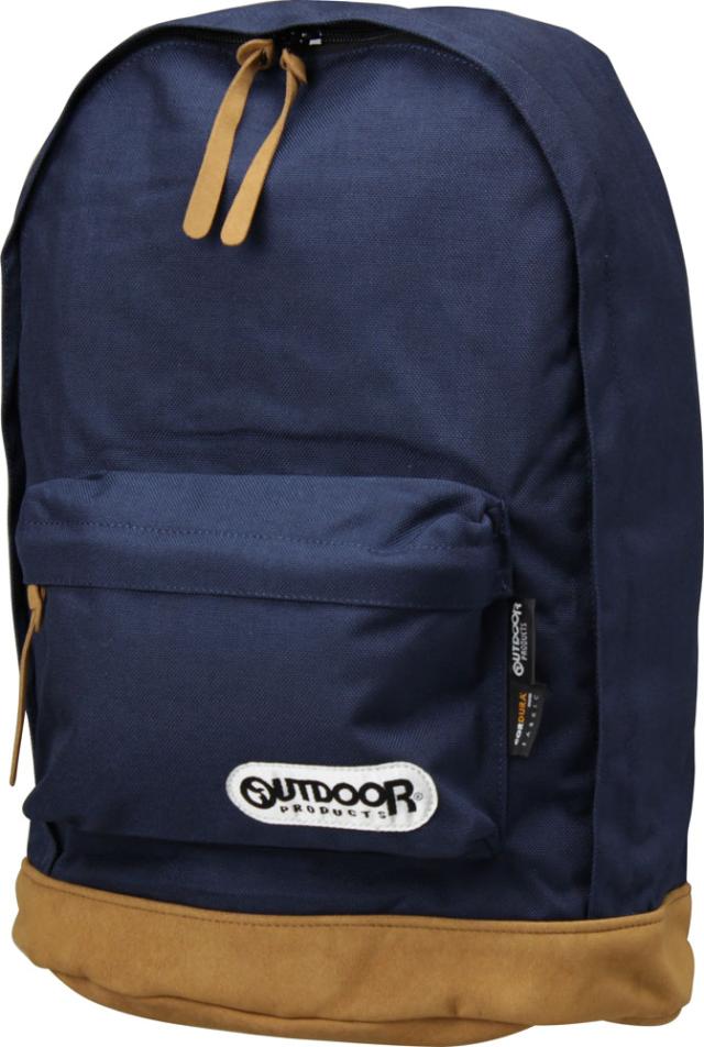 OUTDOOR PRODUCTS ATR-6202160 ボトムスエードデイパック（ネイビー・約19L）アウトドアプロダクツ[ATR6202160] 返品種別A