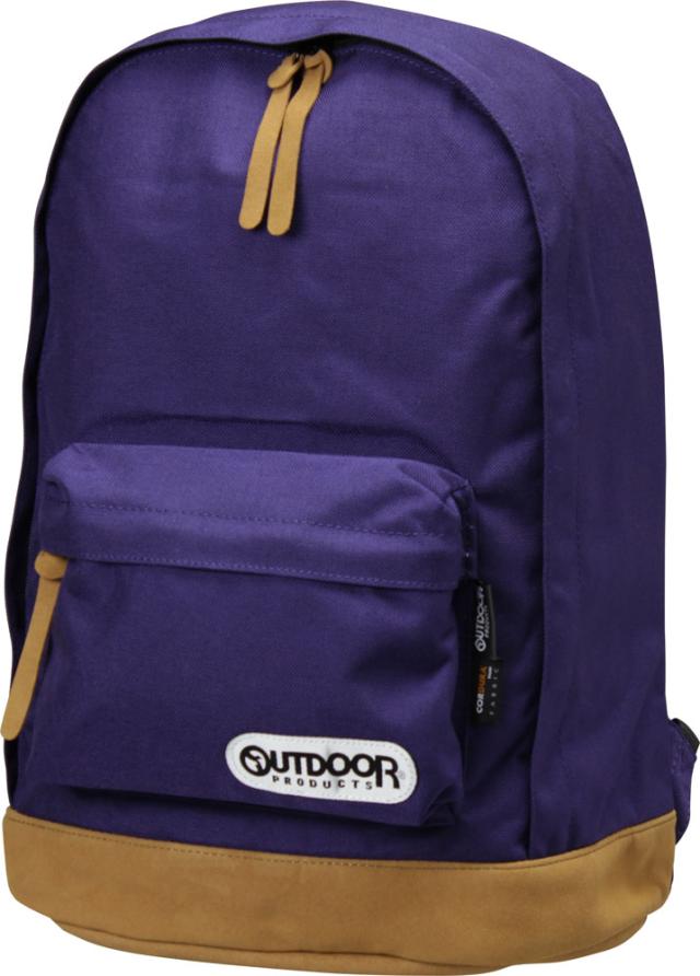 OUTDOOR PRODUCTS ATR-6202162 ボトムスエードデイパック（パープル・約19L）アウトドアプロダクツ[ATR6202162] 返品種別A