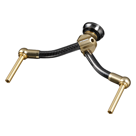 SLPワークス SLPW カーボンライトダブルハンドル ゴールド 82mm SLP-WORKS　LT1000〜2000サイズ RCS1000〜2000サイズ 00082320返品種別A