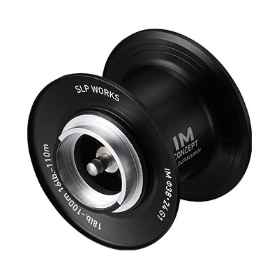 SLPワークス IM リミットブレイカー φ38・24 18lb-100m スプールG1ブラック IMφ38・24 18lb-100mスプールG1 BK返品種別A