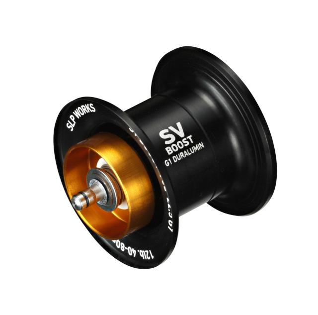 SLPワークス SV BOOST φ32・22.5 12lb-80m スプール G1 (ブラック) 00082425返品種別A