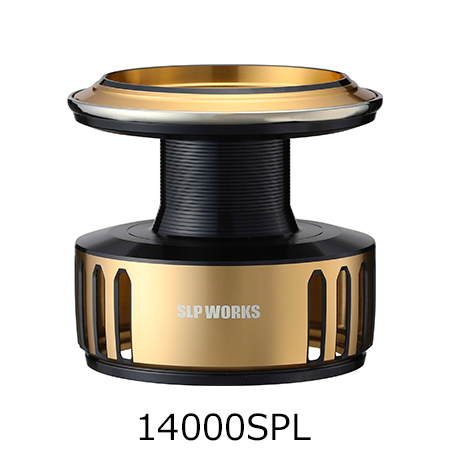 SLPワークス 25ソルティガ オプションスプール 14000SPL/ゴールド・ネイビー 25SALTIGAスプール 14000SPL返品種別A