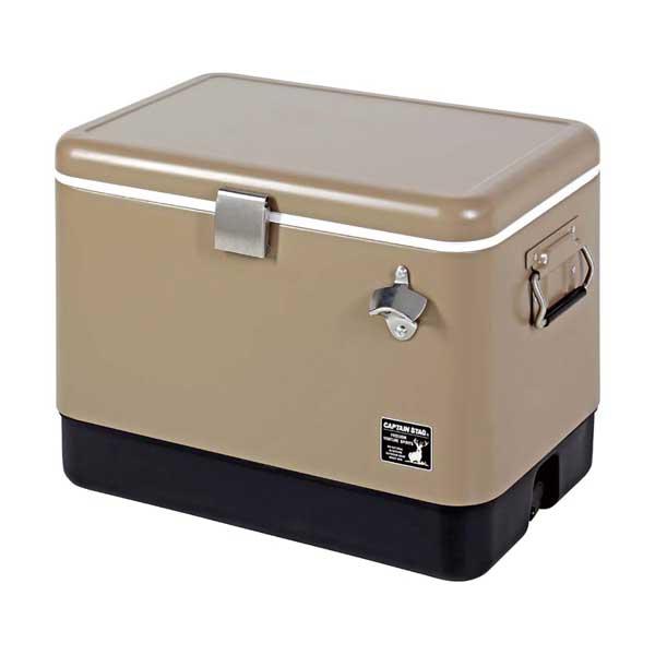 キャプテンスタッグ UE-80 スチールフォームクーラー51L (カーキ)CAPTAIN STAG[UE0080キヤプテンスタツグ] 返品種別A
