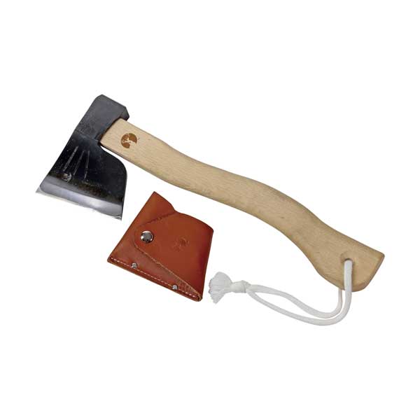 キャプテンスタッグ UM-10 全鋼馬斧 360 (レザーカバー付)CAPTAIN STAG[UM0010キヤプテンスタツグ] 返品種別A