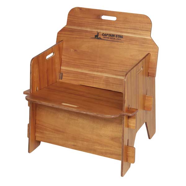 キャプテンスタッグ UP-1051 CSクラシックス べニア背付きソロベンチCAPTAIN STAG[UP1051キヤプテンスタツグ] 返品種別A
