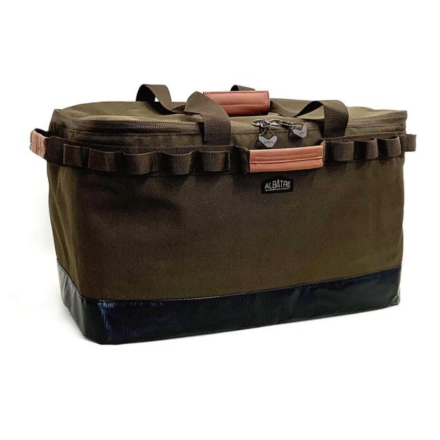 BACKYARD FAMILY(バックヤードファミリー) マルチギアコンテナ（ダークオリーブ・48L） albatre アルバートル BF027087-1A-2B返品種別A