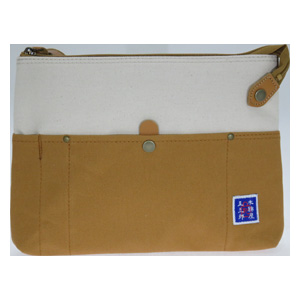 木和田 4979-24 木綿屋五三郎 サコッシュ 小（キャメル）KIWADA[497924] 返品種別B