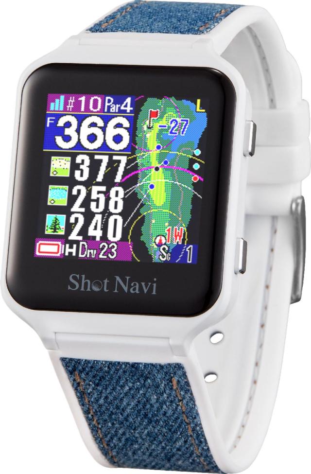 ショットナビ AIR EX(WH) GPSゴルフナビ Shot Navi AIR EX(ホワイト