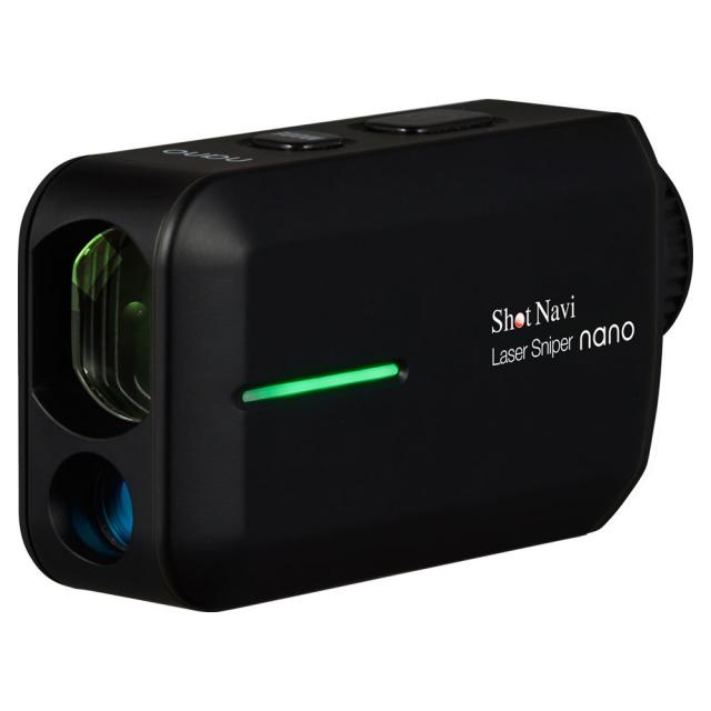 ショットナビ LASERSNIPER-NANO-BK レーザー距離計測器 Laser Sniper nano(ブラック)ShotNavi[LASERSNIPERNANOBK] 返品種別A