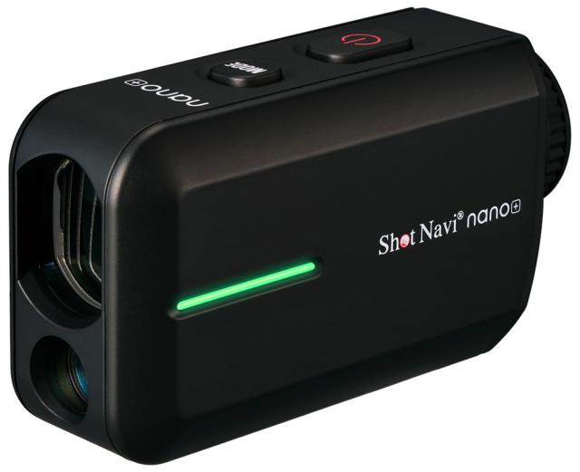 ショットナビ NANOプラスB レーザー距離計測器 nano+ (ブラック)ShotNavi[NANOプラスB] 返品種別A