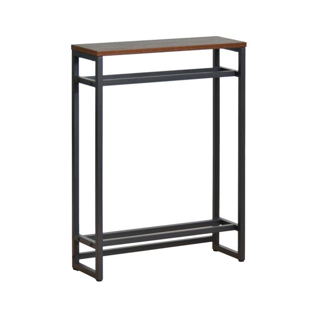 B.Bファニシング ONHT-0077BRN メラミン コンソールテーブル（ブラウン）B.B FURNISHING[ONHT0077BRN ...