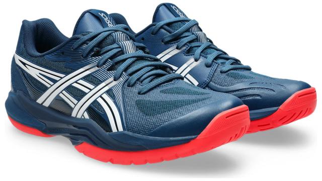 アシックス メンズ ハンドボールシューズ POWERBREAK FF（MAKO BLUE/WHITE・サイズ：26.0cm） asics 1071A101-400-26.0返品種別A
