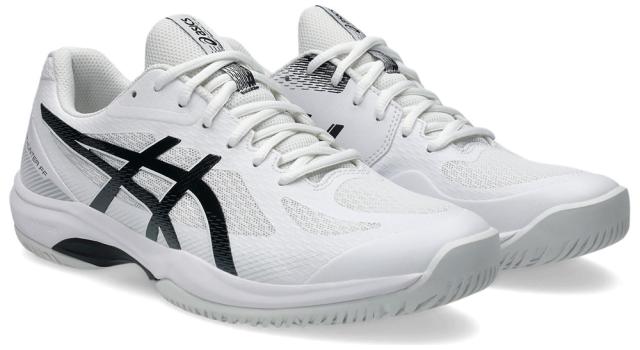 アシックス メンズ バドミントンシューズ COURT HUNTER FF（WHITE/BLACK・サイズ：25.5cm） asics 1071A111-101-25.5返品種別A
