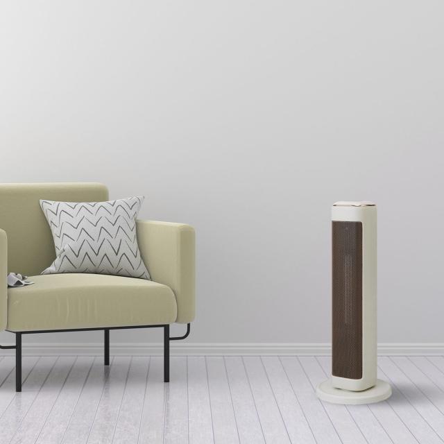 シィー・ネット CDCP202CW セラミックファンヒーター（クリーム