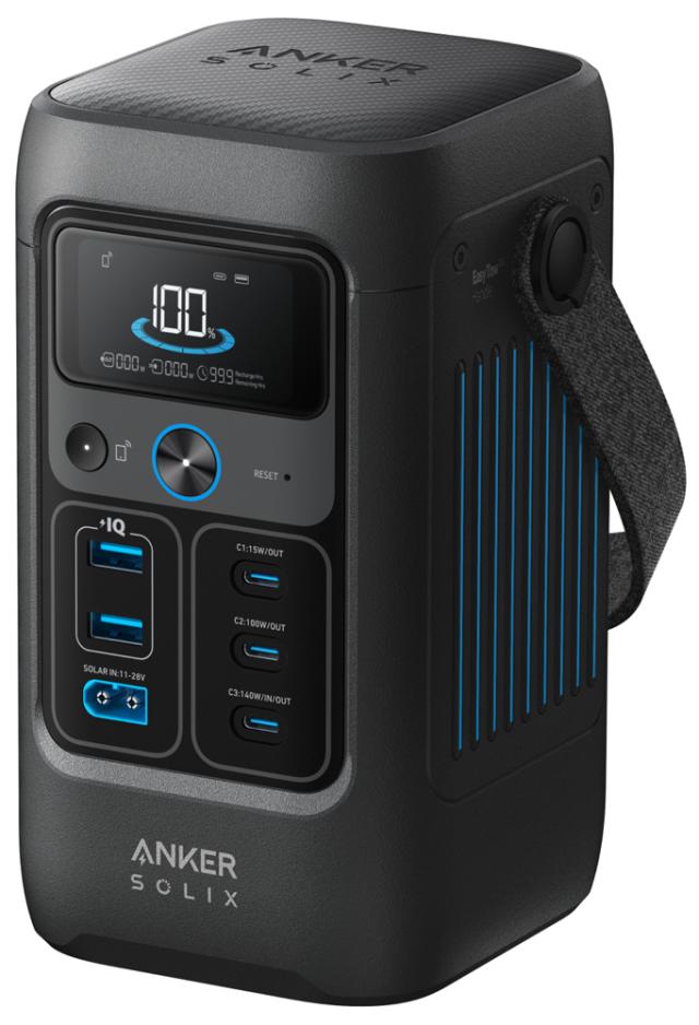 Anker A1727511(C200DC) ポータブル電源 192Wh  USB-C出力搭載[A1727511C200DC] 返品種別B