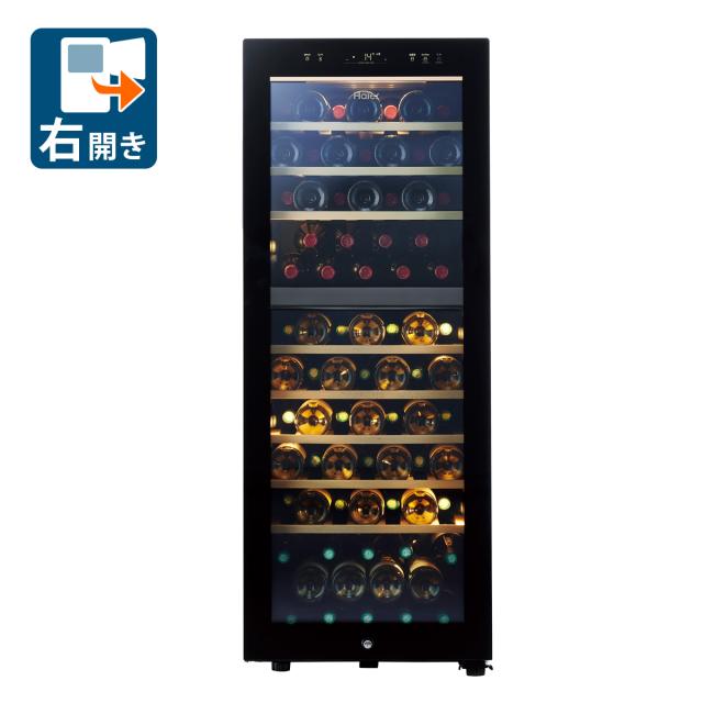 ハイアール JQ-F192A-K ワインセラー (79本収納)【右開き】Haier[JQF192AK] 返品種別A