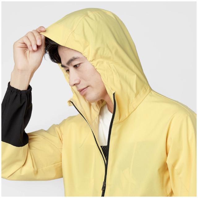 ミズノ B2ME201046L ウィンドブロックストレッチジャケット（ミスティイエロー・サイズ：L）MIZUNO　メンズ[B2ME201046L] 返品種別A