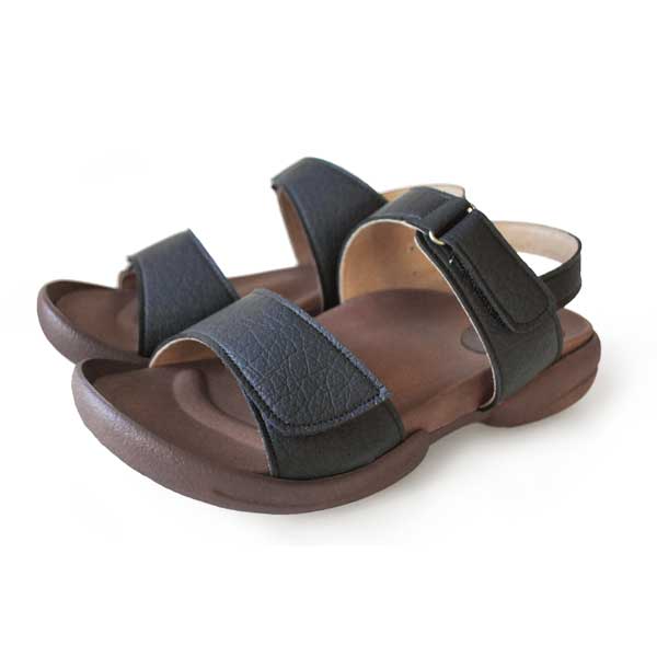 Re:getA R279-BLK-M グミサンダル（ブラック・サイズ：M）サンダル レディース[R279BLKM] 返品種別Aの通販はau ...