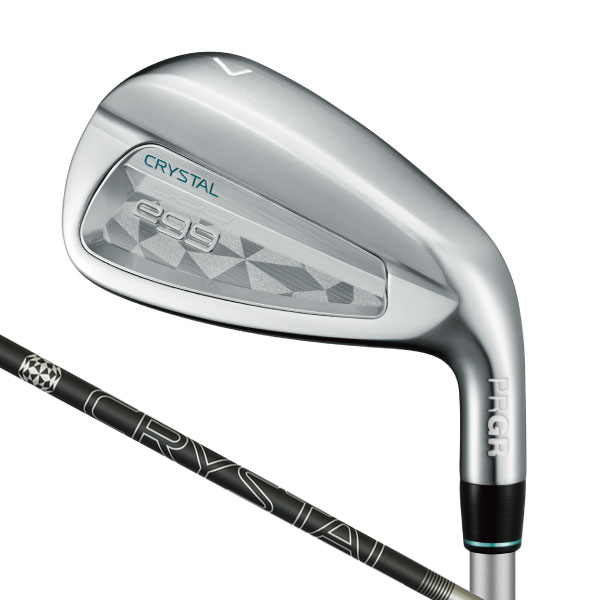 プロギア CRYSTAL egg アイアン(Ladies'） 4本セット #7-P(クリスタル シャフト・フレックス：L) PRGR GSR26-7P返品種別A