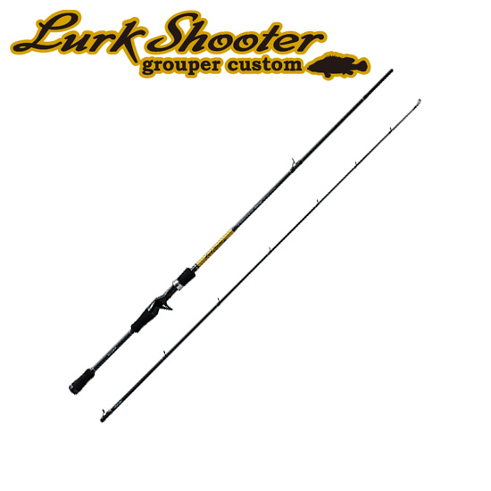 パームス ラークシューター グルーパーカスタム LSGC-64M+ ボートゲームスペシャル 6.4ft 2ピース ベイト LSGC-64M+返品種別A