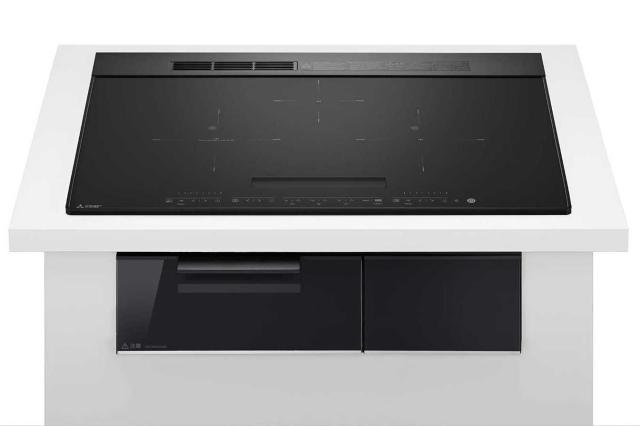 三菱 ビルトインIHクッキングヒーター【幅75cm】【鉄・ステンレス対応】（マットブラック） CS-R20A7-B返品種別A