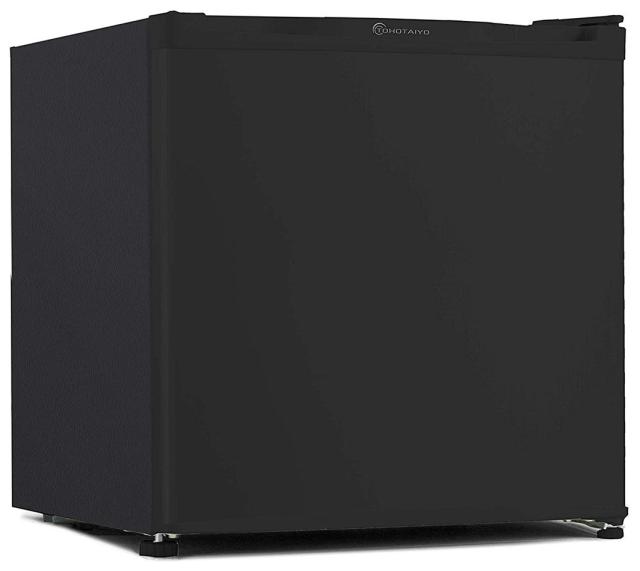 ウィンコド TH-46L1-BK 46L 1ドア冷蔵庫（直冷式）ブラックWINCOD[TH46L1BK] 返品種別A