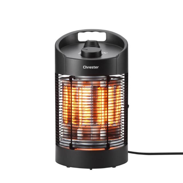 クレスター HEAT-Z-061B 電気ストーブ【カーボンヒーター】【暖房器具】Chrester 防水ラウンドヒーター[HEATZ061B] 返品種別A