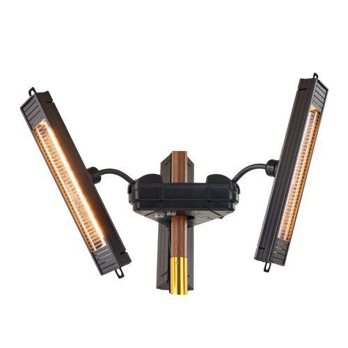 クレスター HEAT-AH-131B 電気ストーブ【ハロゲンヒーター】【暖房器具】Chrester　防水トライソルヒーターIPx5[HEATAH131B] 返品種別A