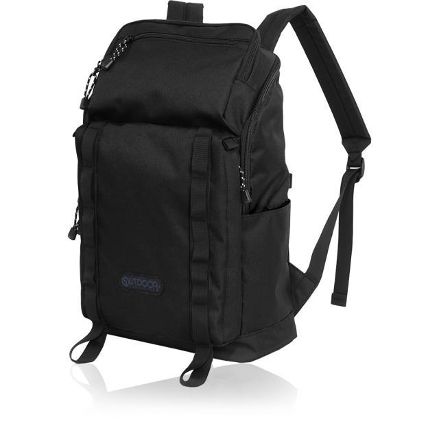 OUTDOOR PRODUCTS 22469131-BLK ファイブレンジ リバースジップ リュック（ブラック）アウトドアプロダクツ[22469131BLK] 返品種別A