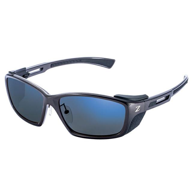 ZEQUE F-1977 フーバー フレームカラー：ガンメタル(トゥルービューフォーカス/ブルーミラー)ゼクー HOVER[F1977ZEQUE] 返品種別A