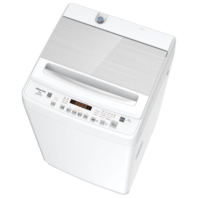 ハイセンス HW-DG80J 8.0kg 全自動洗濯機Hisense[HWDG80J] 返品種別A