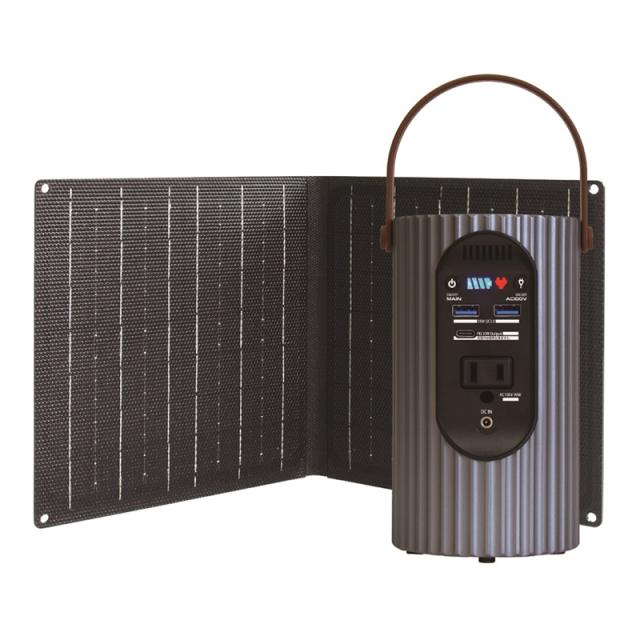 富士倉 BA-90SS ポータブルバッテリーセット　88.8Wh　ACコンセント1口　USB-C出力搭載[BA90SSFUJIKURA] 返品種別B