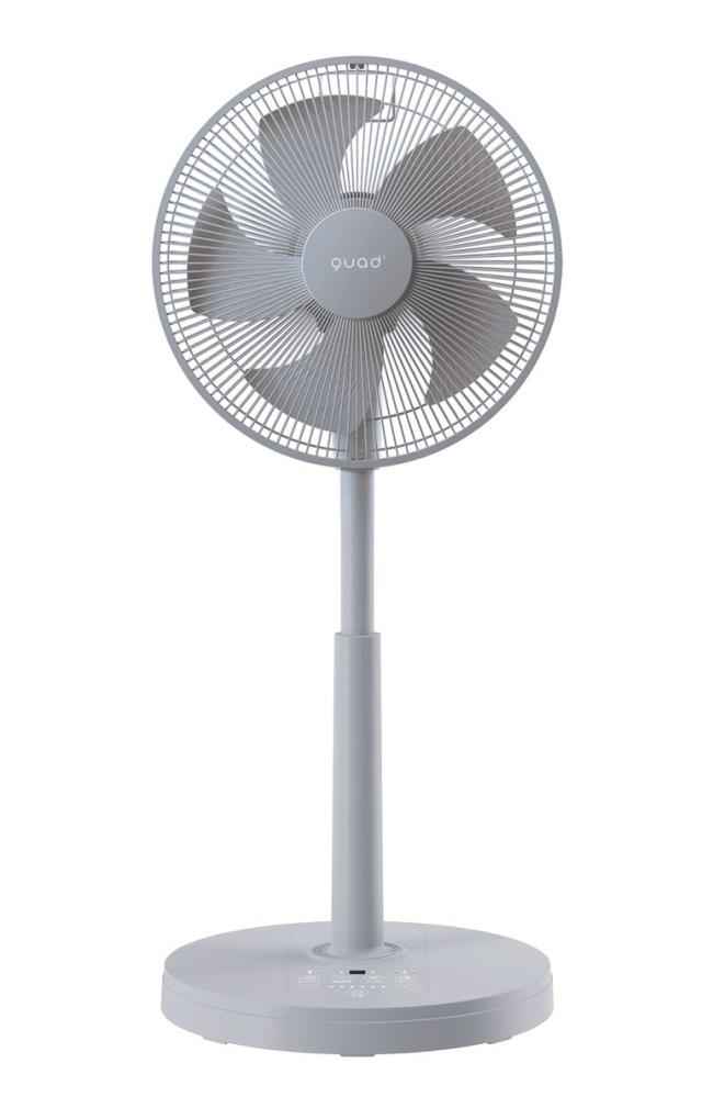 クワッズ QS509LG 【扇風機】DCモーター搭載 リビング扇（ライトグレー）QUADS　PUREWIND DC ピュアウインド[QS509LG] 返品種別A