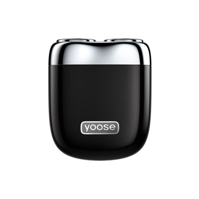 YOOSE MINI2.0BLK メンズシェーバー[電気シェーバー]【回転式】（ブラック）yoose（ユーセー） Mini シェーバー2.0[MINI20BLK] 返品種別A