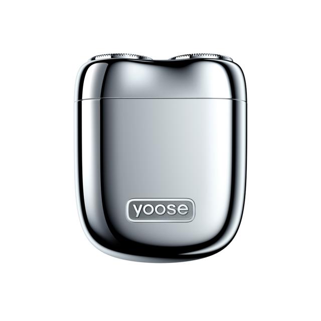 YOOSE MINI2.0SLV メンズシェーバー[電気シェーバー]【回転式】（シルバー）yoose（ユーセー） Mini シェーバー2.0[MINI20SLV] 返品種別A
