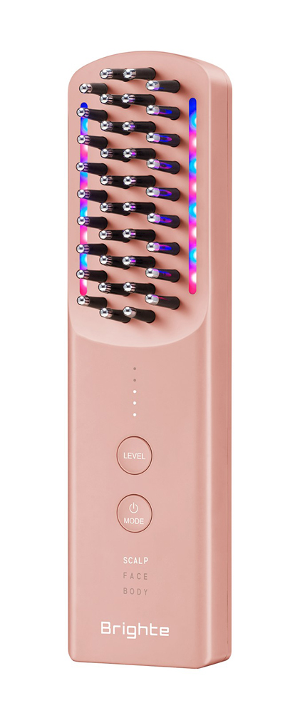 ブライト BRT-FSB180PK ブラシ型美顔器(ピンク)Brighte ELEKI BRUSH+　（ブライト　エレキブラシプラス）[BRTFSB180PK] 返品種別A