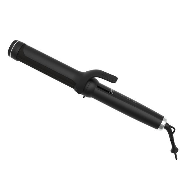 アゲツヤ AG-0007-BK カールアイロン(ブラック)【38mm】AGETUYA URU カールヘアアイロン 38mm [交流（コード）式][AG0007BK] 返品種別A