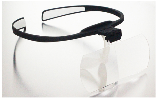 エリカオプチカル HAWK EYE（ヘッドルーペ）【1.6倍】（ブラックマット） HAWKEYE-クロX1.6返品種別A