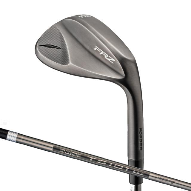 フォーティーン FRZBK_TS101WBK58T FRZ (BK) ウェッジ ロフト角58T°バンス8°（スモーキーサテン仕上げ・Tソール）【N.S.PRO TS-101w-BK スチールシャフト】FOURTEEN[FRZBKTS101WBK58T] 返品種別A