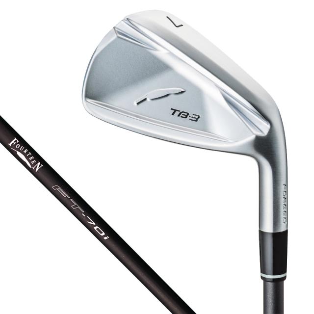 フォーティーン TB3FG_I5_FT70I TB-3 FORGED アイアン #5（FT-70i カーボンシャフト・ワンフレックス）FOURTEEN[TB3FGI5FT70I] 返品種別A