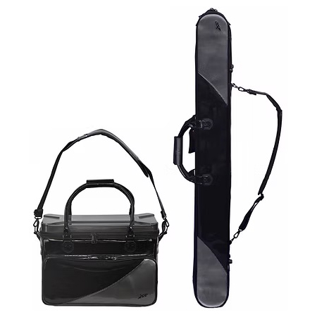 エクセル SP-975 へらカバン2点セット(カバン・ロッドケースセット)ブラックCelacanz へらカバンセット[SP975エクセル] 返品種別A