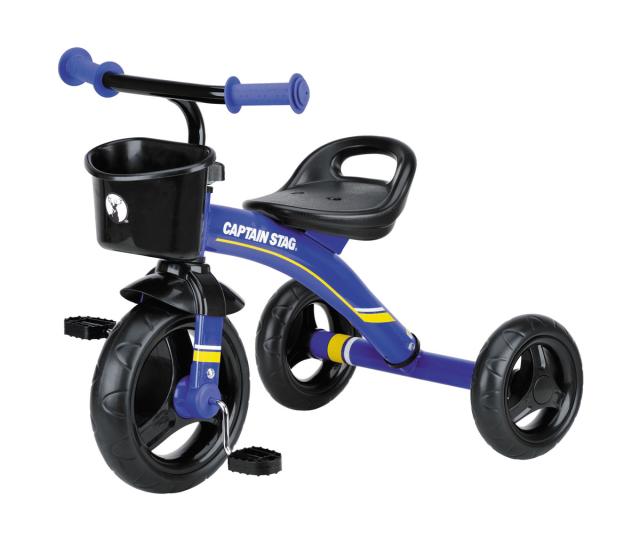 キャプテンスタッグ YG-1076 三輪車（ブルー）CAPTAIN STAG[YG1076キヤプテンスタツグ] 返品種別B
