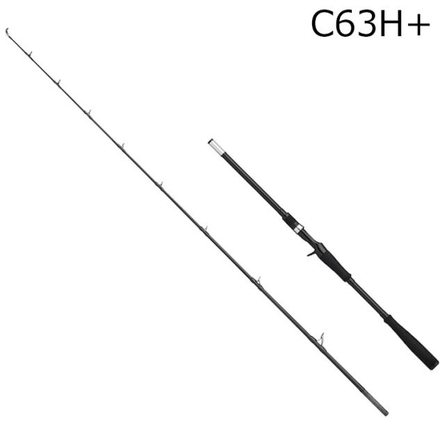 アピア グランデージ メガソウル C63H+ 6.3ft 2ピース ベイト GRANDAGE MEGASOUL C63H+返品種別A