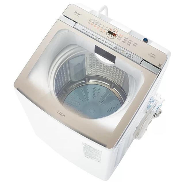 アクア AQW-VX14A-W 14.0kg 全自動洗濯機　ホワイトAQUA Prette plus プレッテ プラス[AQWVX14AW] 返品種別A