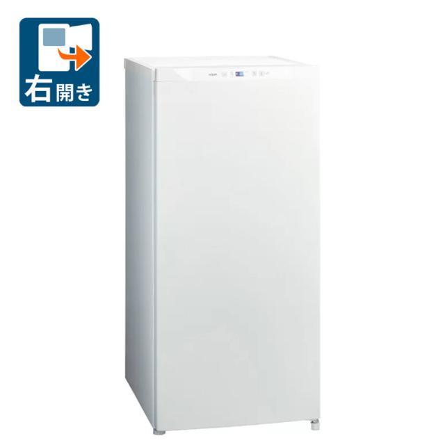 アクア AQF-FA9R-W 90L 冷凍庫【右開き】サテンホワイト【フリーザー】 AQUA[AQFFA9RW] 返品種別A