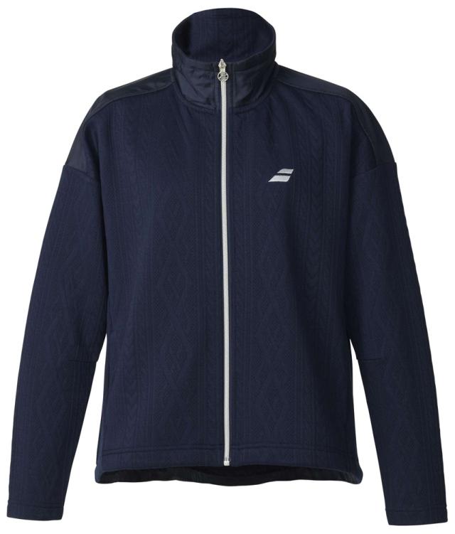 BabolaT(バボラ) BWT5175-NV00-L レディース スウェットジャケット Pure JACKET（ネイビー・サイズ：L）[BWT5175NV00L] 返品種別A